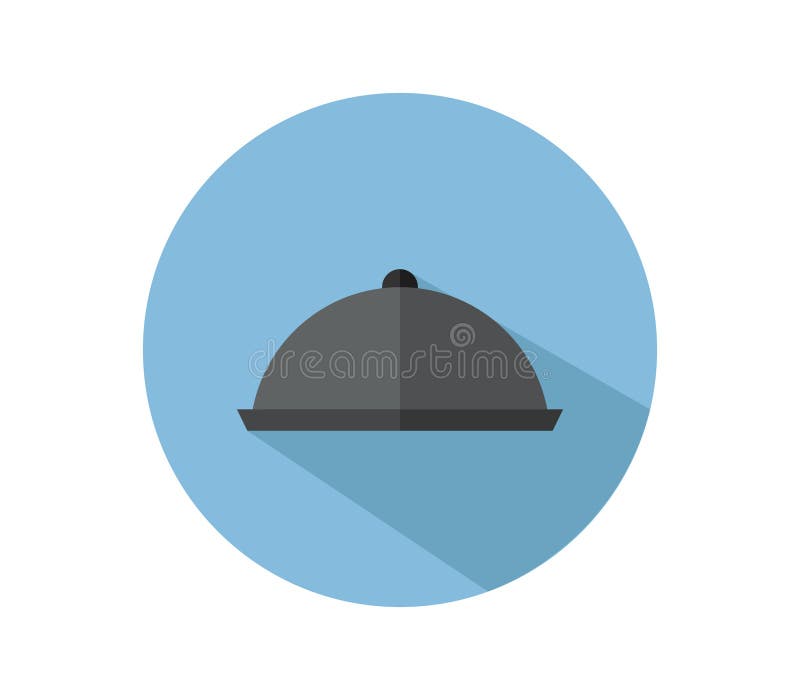 Tray Icon Illustrated in Vector on White Background Stock Illustration ...