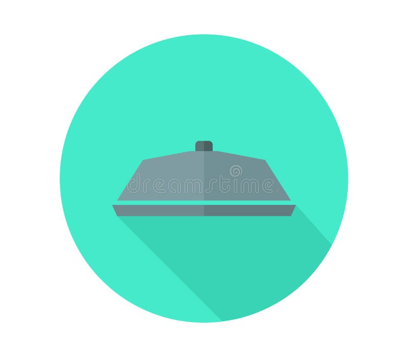 Tray Icon Illustrated in Vector on White Background Stock Illustration ...