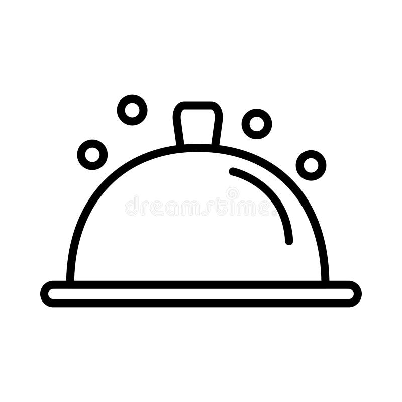 Tray Icon on White Background, Vector Illustration Stock Vector ...