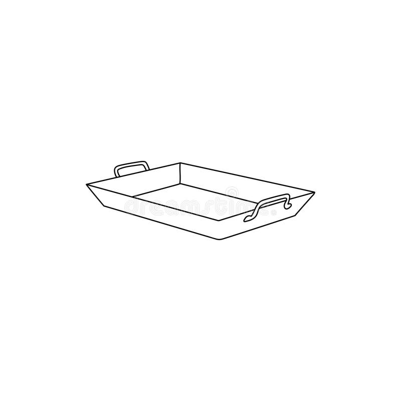 Rectangle Tray Outline Stock Illustrations – 71 Rectangle Tray Outline ...
