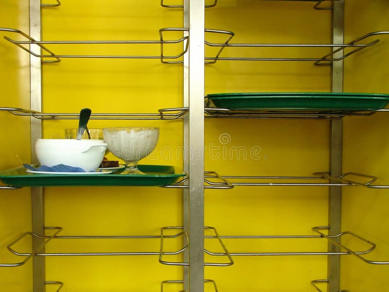 Tray shelf stock image. Image of cafe, serving, dinnerware - 207543