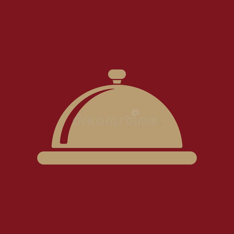 The Tray Station Icon. Breakfast and Lunch, Dinner, Restaurant Symbol ...