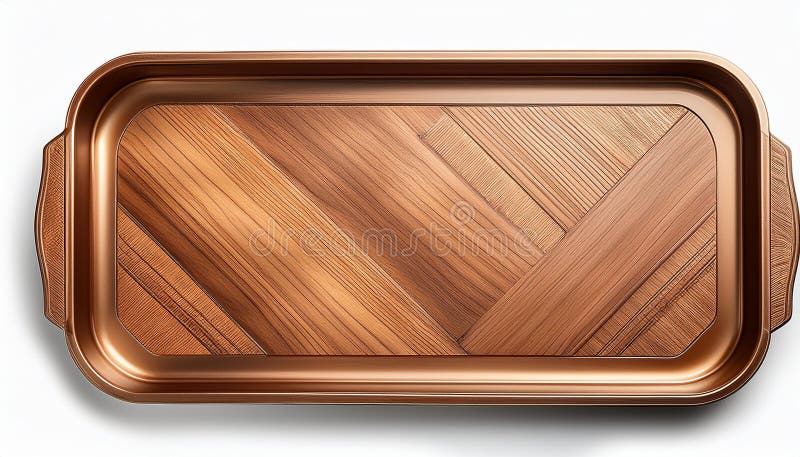 A Tray Top View Full Length Isolate on White Background PNG Stock Photo ...