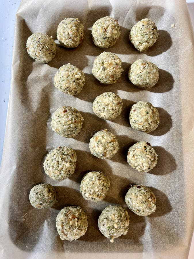 Stuffing Balls stock image. Image of balls, herbs, stuffing - 309653253