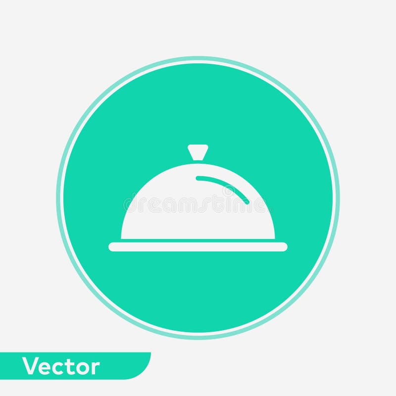 Tray Vector Icon Sign Symbol Stock Illustration - Illustration of ...