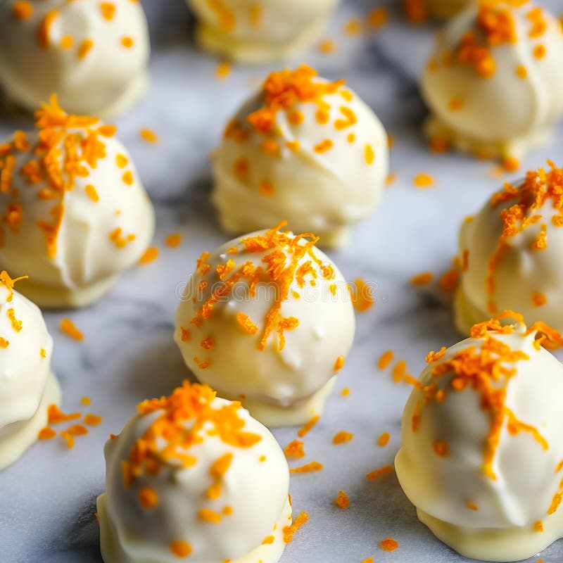 Presentation Chocolate Orange Truffle Stock Photos - Free & Royalty ...