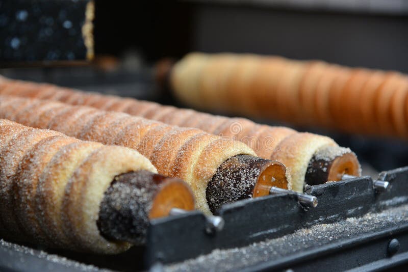 Trdelnik immagine stock. Immagine di carboidrato, ceco - 88209975