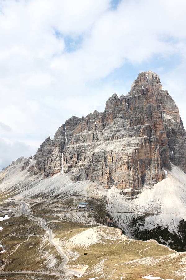 Tre Cime di Lavaredo stock photo. Image of lavaredo, european - 25382550