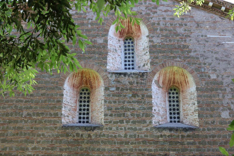 Tre Fontane Abbey en Roma imagen de archivo. Imagen de mejor - 117395325