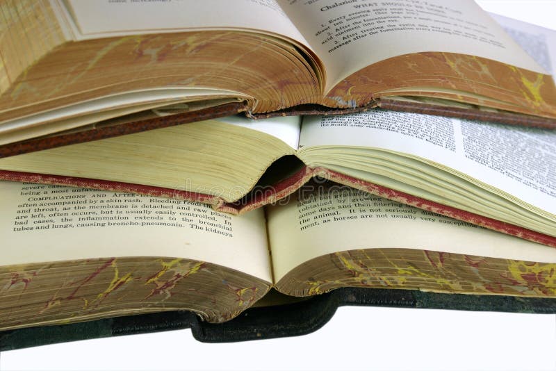 Tre libri aperti fotografia stock. Immagine di duro, limite - 188786