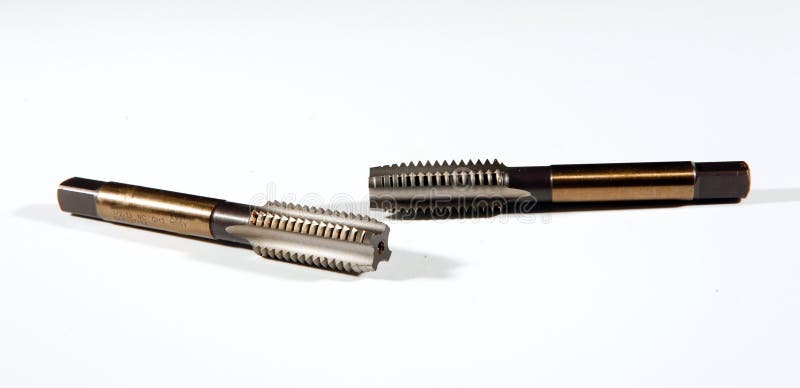 Treaded tap stock image. Image of steel, hardsteel, speed - 15316695