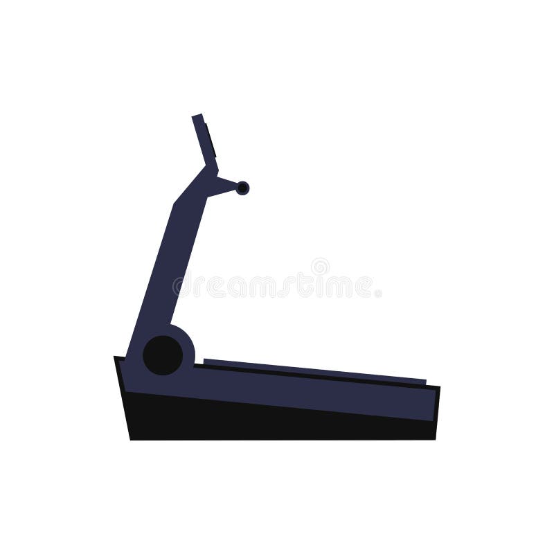 Treadmill in Flat Style. Isolated 2d Vector Stock Illustration ...