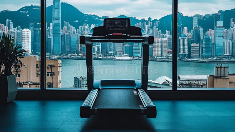 Treadmill Front Panoramic City View Stock Photos - Free & Royalty-Free ...