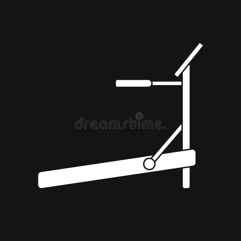 Treadmill Icon Sign Symbol for Design Stock Illustration - Illustration ...