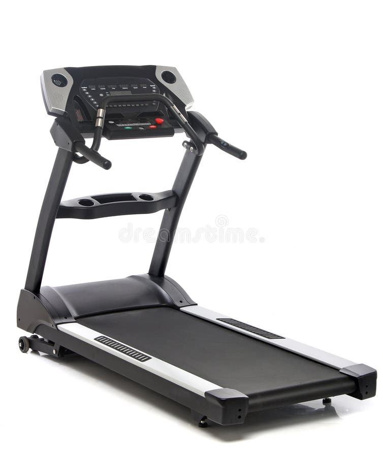 Treadmill isolated stock image. Image of exercise, sports - 15596341
