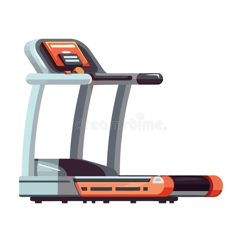 Treadmill Realistic Vector Illustration Isolated. Stock Vector ...