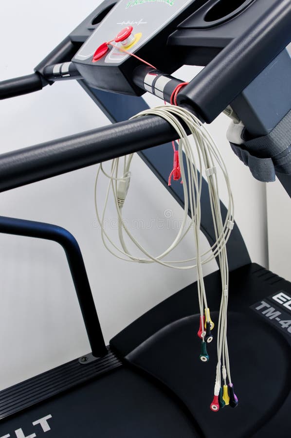 Medical treadmill stock image. Image of monitoring, exercise - 372159359