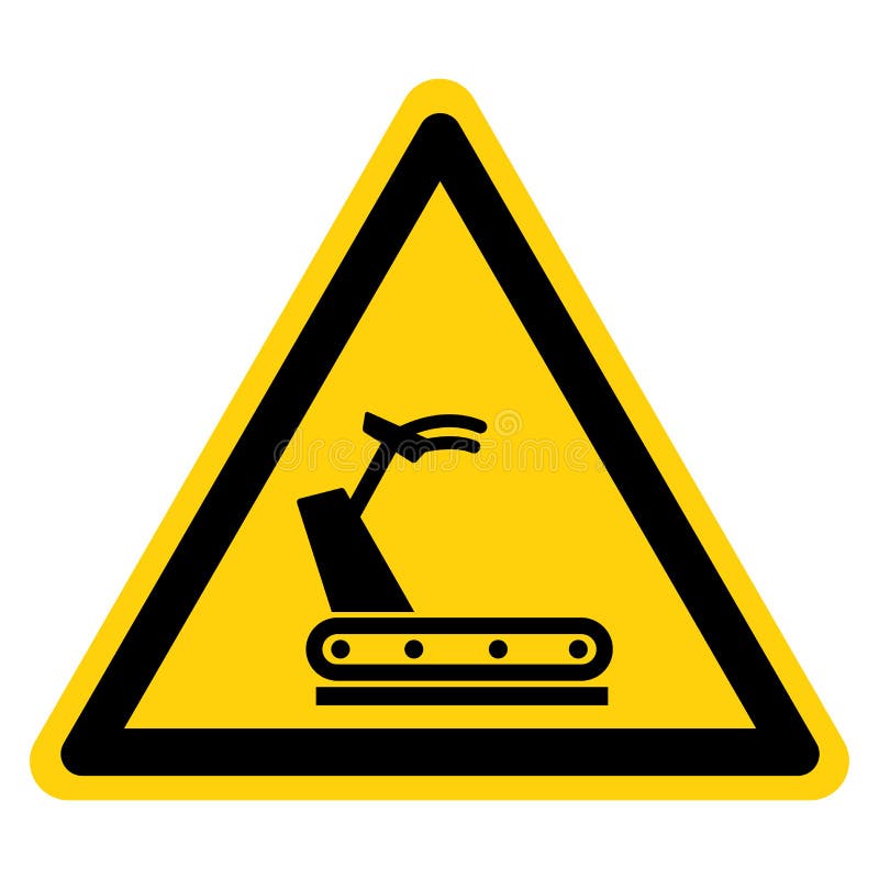 Treadmill Symbol Sign,Vector Illustration, Isolate on White Background ...