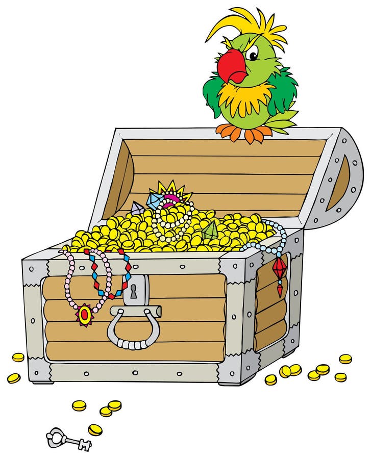 Treasure stock vector. Illustration of godsend, piratic - 4735602