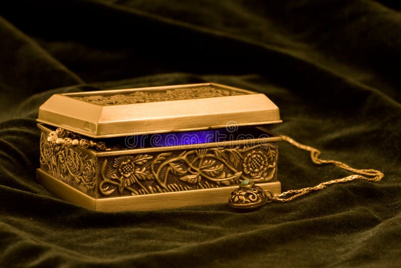 Treasure box stock image. Image of property, jade, texture - 7238995