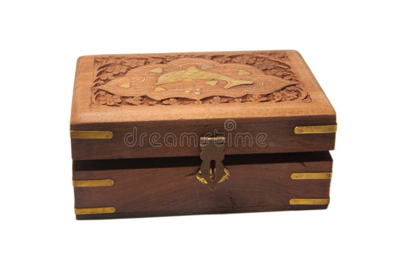 Treasure Box Closed stock image. Image of abstract, cabinet - 45564517