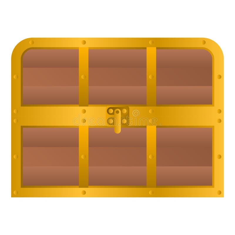 Treasure Box Hidden Storage Vector Stock Vector - Illustration of ...