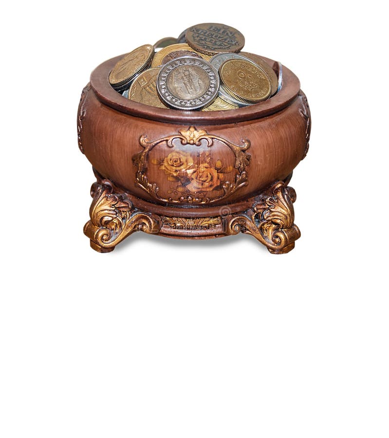 Treasure Box stock image. Image of coins, pharaoh, 1816 - 86401431