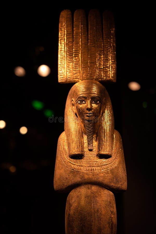 Golden Statue. Treasure from Cairo National Museum in CAiro , Egypt ...