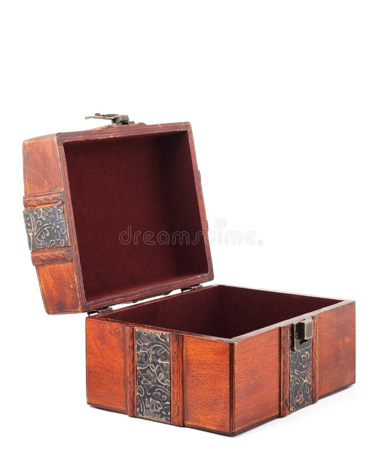 Empty treasure box stock photo. Image of dresser, luxury - 1653516
