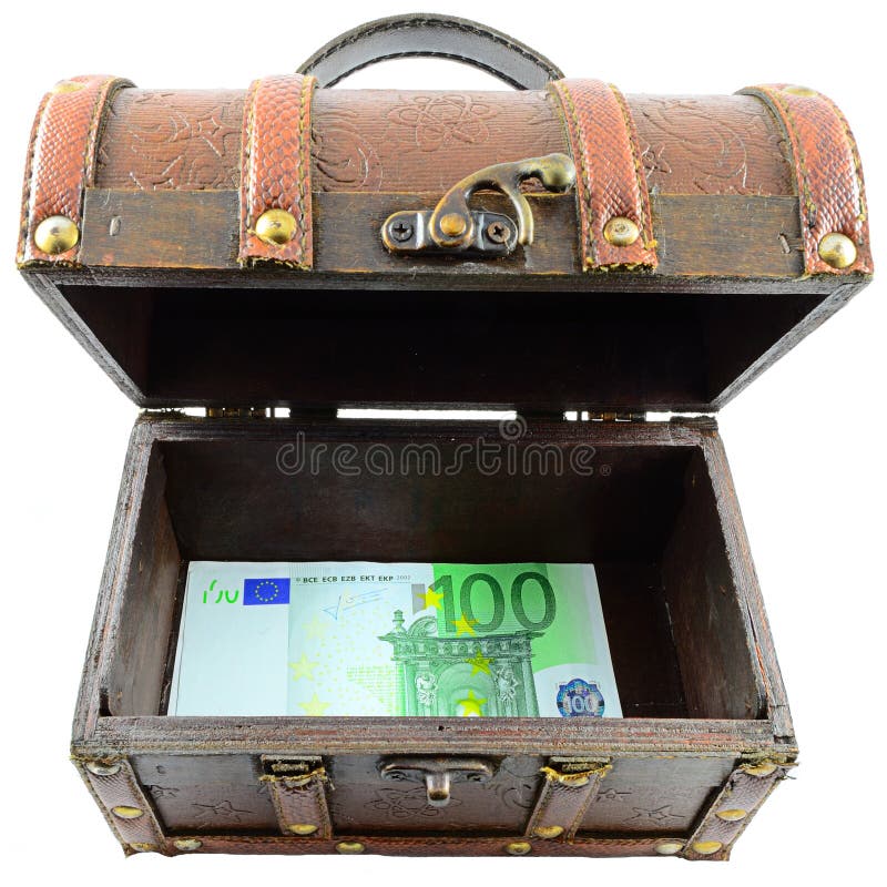 Treasure chest stock photo. Image of budget, isolated - 20226618
