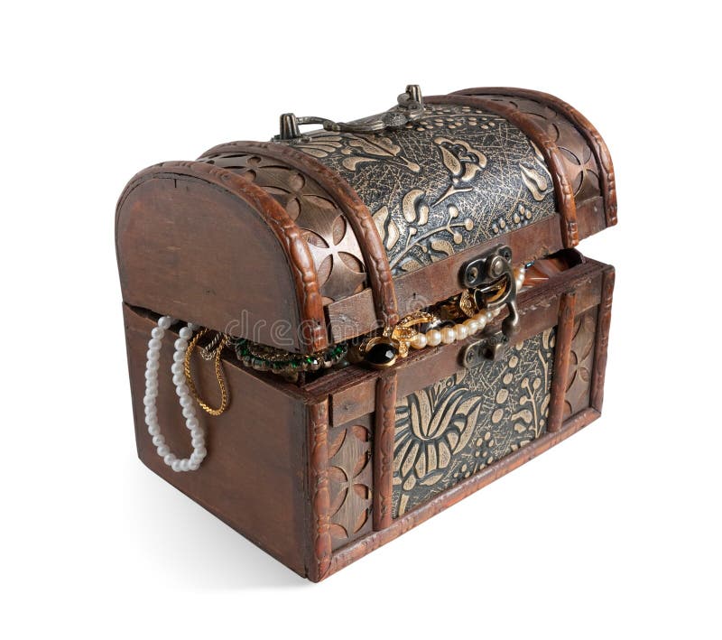 Empty treasure Chest stock image. Image of ring, pirate - 7472599