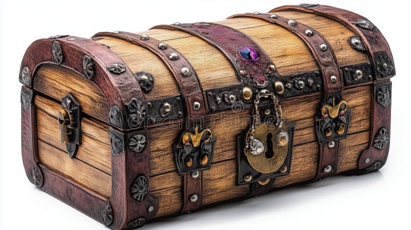 Treasure Chest with Treasure Stock Image - Image of beach, adventure ...