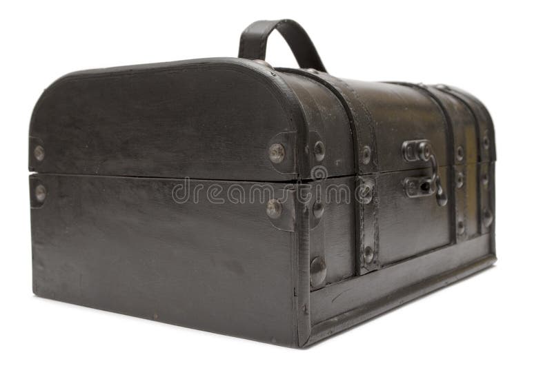 Treasure Chest (Front Side View) Stock Image - Image of jackpot ...