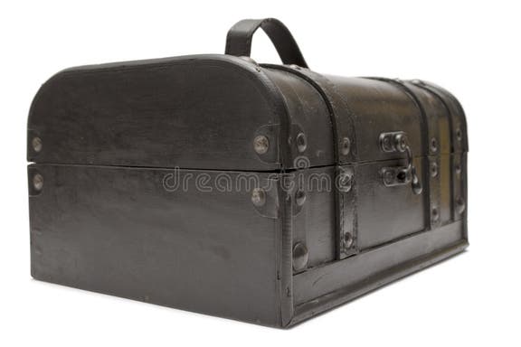 Treasure Chest (Front Side View) Stock Image - Image of jackpot ...