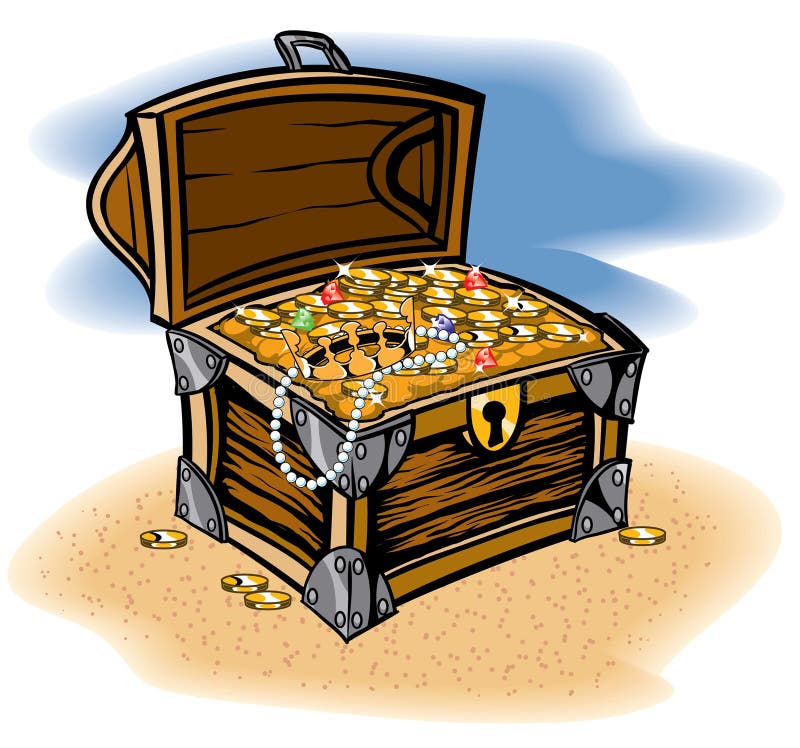 Treasure Chest Clip Art Stock Illustrations – 2,713 Treasure Chest Clip ...