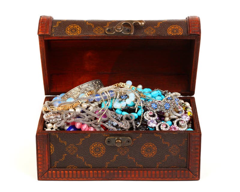 Pirate s Treasure Chest stock image. Image of abundance - 17258079