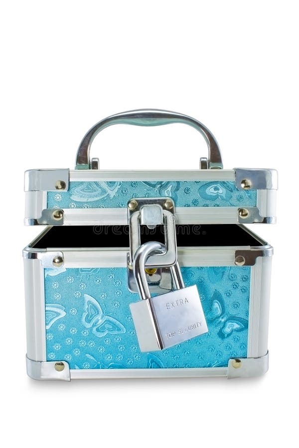 Treasure Lock stock image. Image of chest, antitheft - 26677327