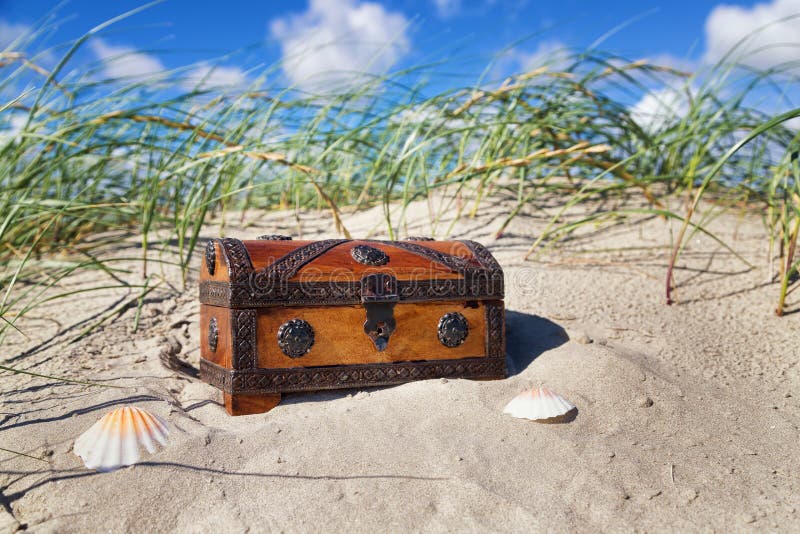 Beach_treasure stock photo. Image of pirate, wooden - 153448612