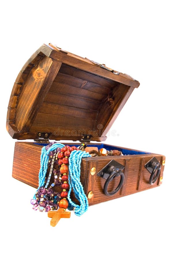 Treasure chest stock image. Image of pirate, jewellery - 18307099