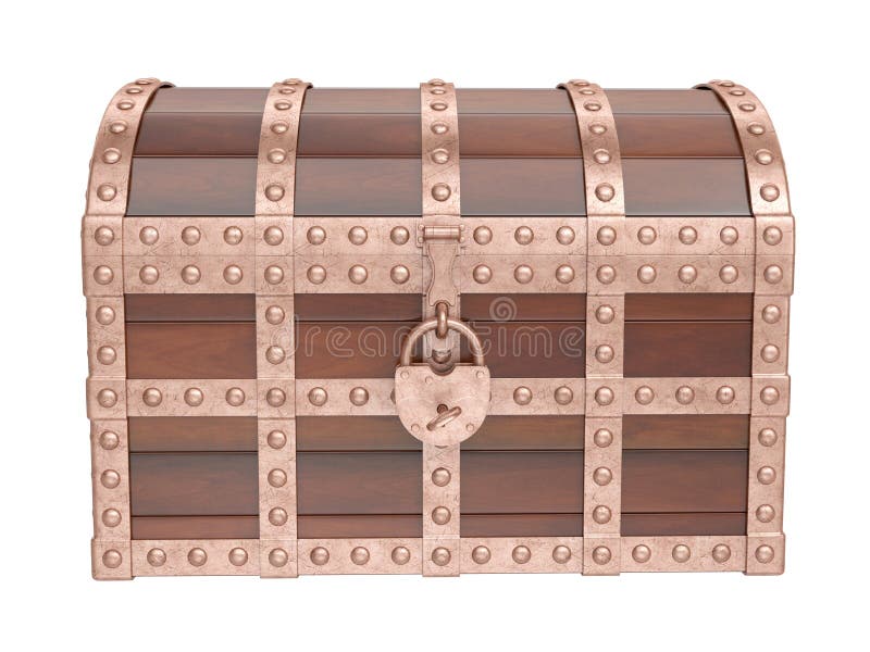 Treasure chest stock image. Image of padlock, pirate - 56501705
