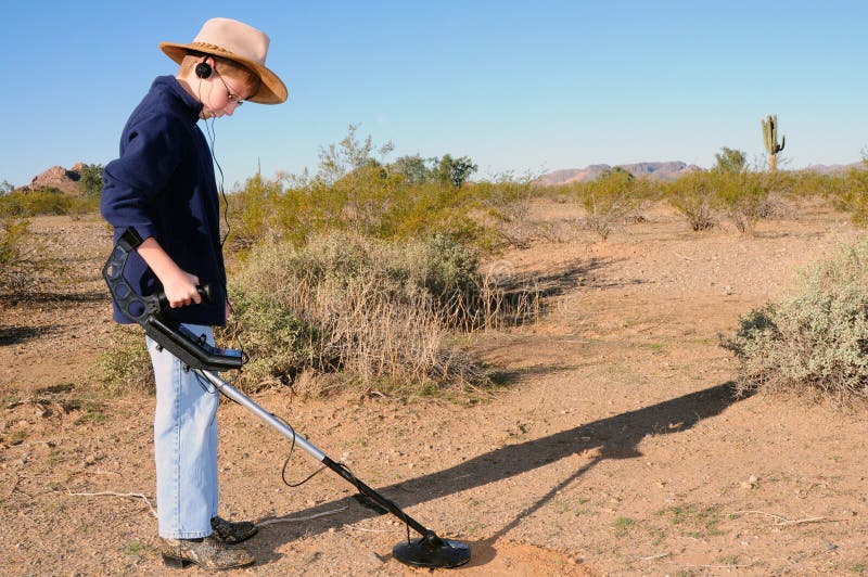Treasure Hunter stock photo. Image of pursuit, modern - 20483084