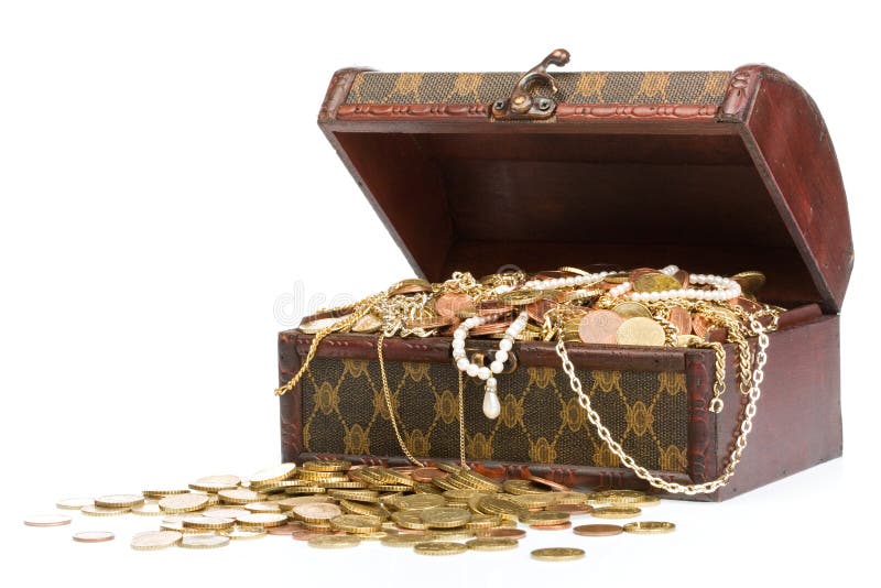 Treasure with jewels stock photo. Image of wealth, shot - 2842300