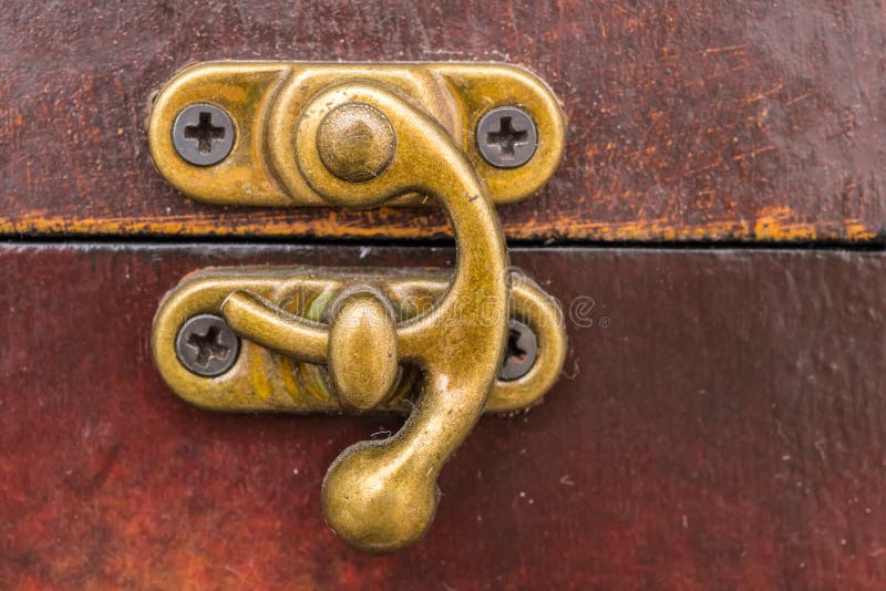 Treasure Lock stock image. Image of chest, antitheft - 26677327