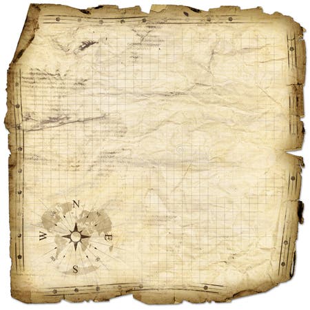 Treasure map stock image. Image of pirate, north, explorer - 13543125