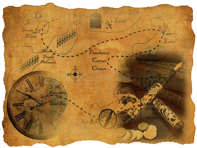 Vintage australia map stock illustration. Illustration of kangaroo ...