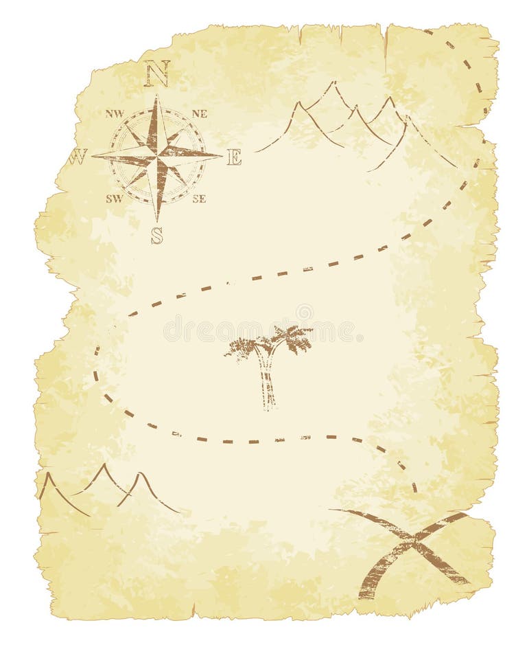 Treasure Map Ripped Stock Illustrations – 541 Treasure Map Ripped Stock ...