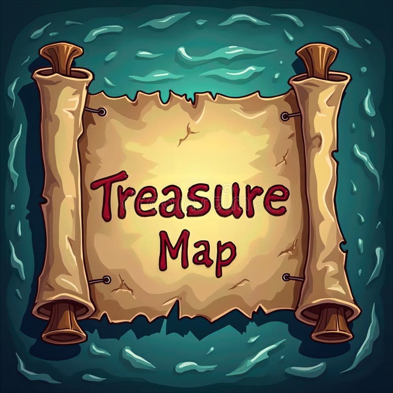 Cartoon Treasure Map Stock Illustrations – 6,064 Cartoon Treasure Map ...