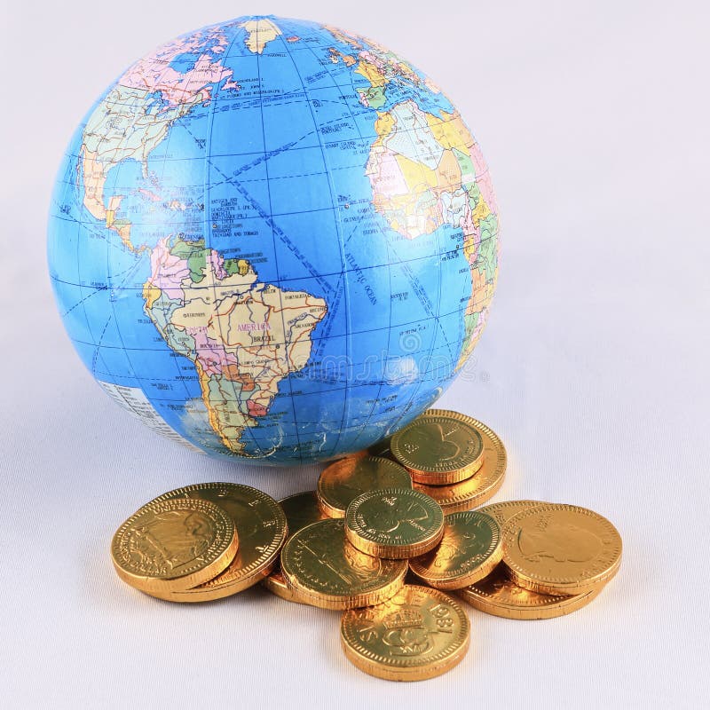 Treasure of the world stock photo. Image of globe, growth - 41870496