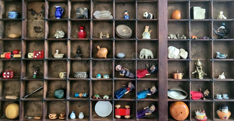 Treasures 1 out of 2 stock image. Image of shelf, games - 330166881