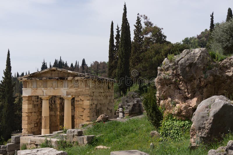 154 Treasury Athens Delphi Greece Stock Photos - Free & Royalty-Free ...